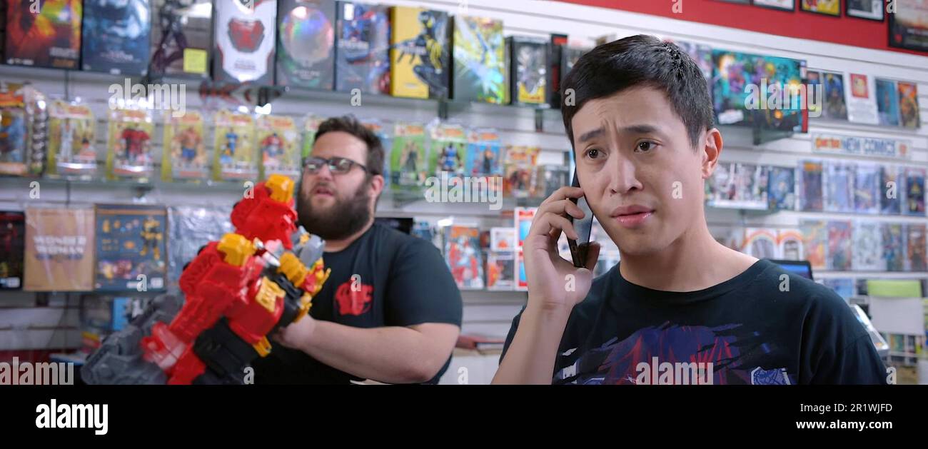 DEALING WITH DAD, from left: Ari Stidham, Hayden Szeto, 2022. © 1091 ...