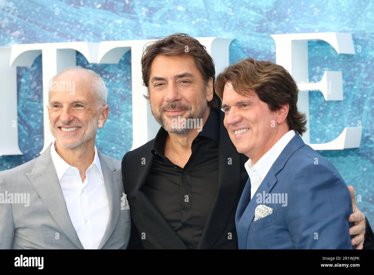 John Deluca, Javier Bardem and Rob Marshall, The Little Mermaid - UK ...