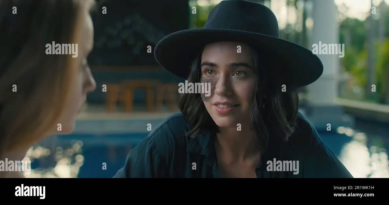 INFLUENCER, from left: Emily Tennant, Cassandra Naud, 2022. © Shudder ...