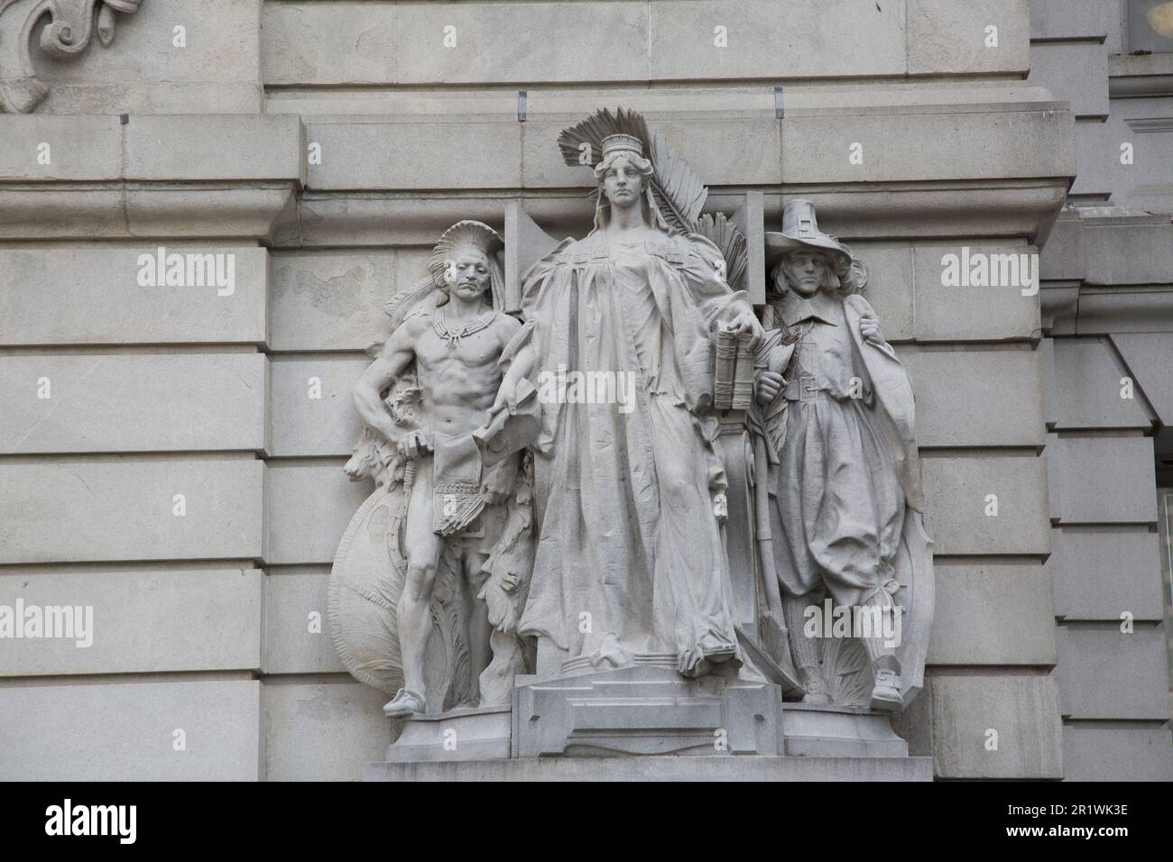 Surrogate Courthouse also known as NYC Hall of Records, exterior ...