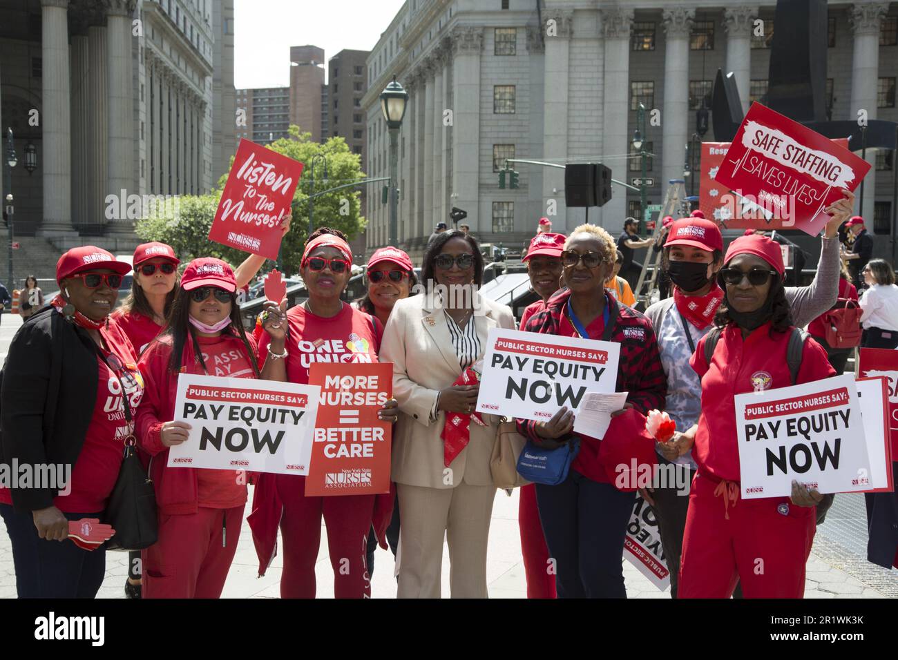 On Wednesday, May 10th, 2023 NYSNA (NY State Nurses Assoc. members) who ...