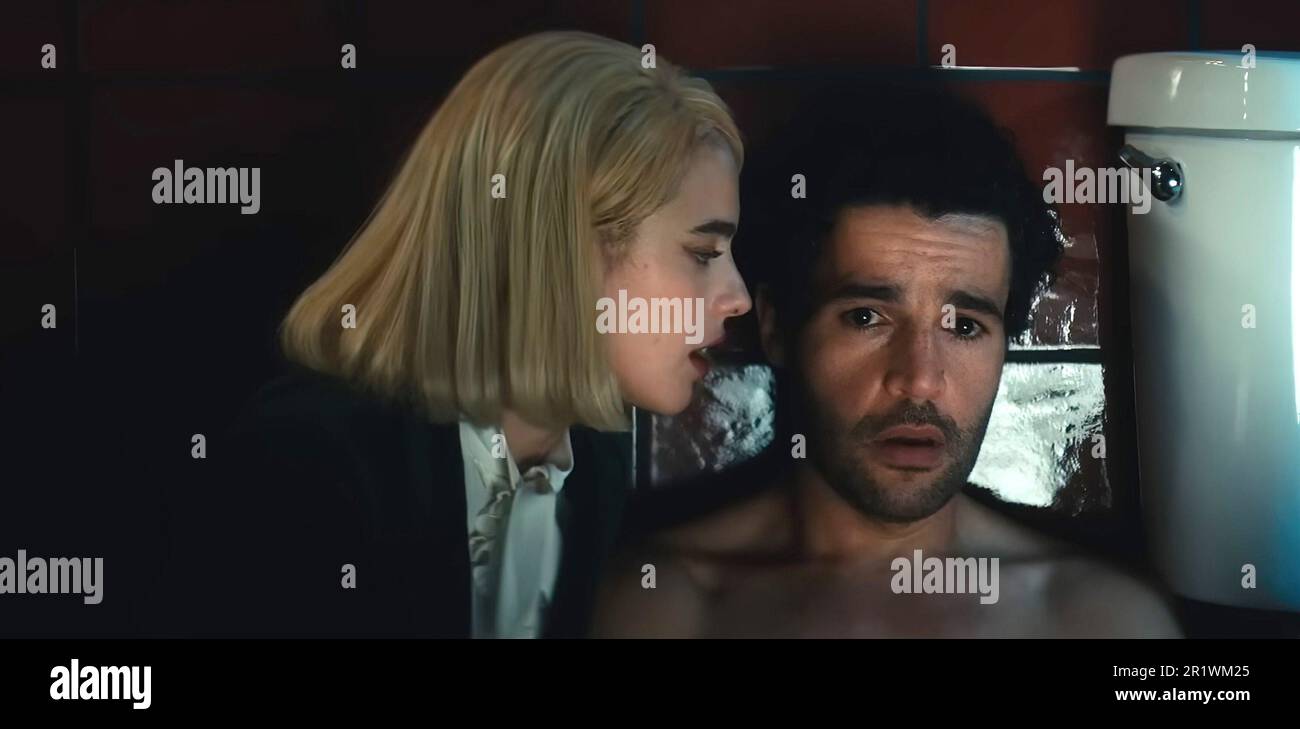 SANCTUARY, from left: Margaret Qualley, Christopher Abbott, 2022 ...