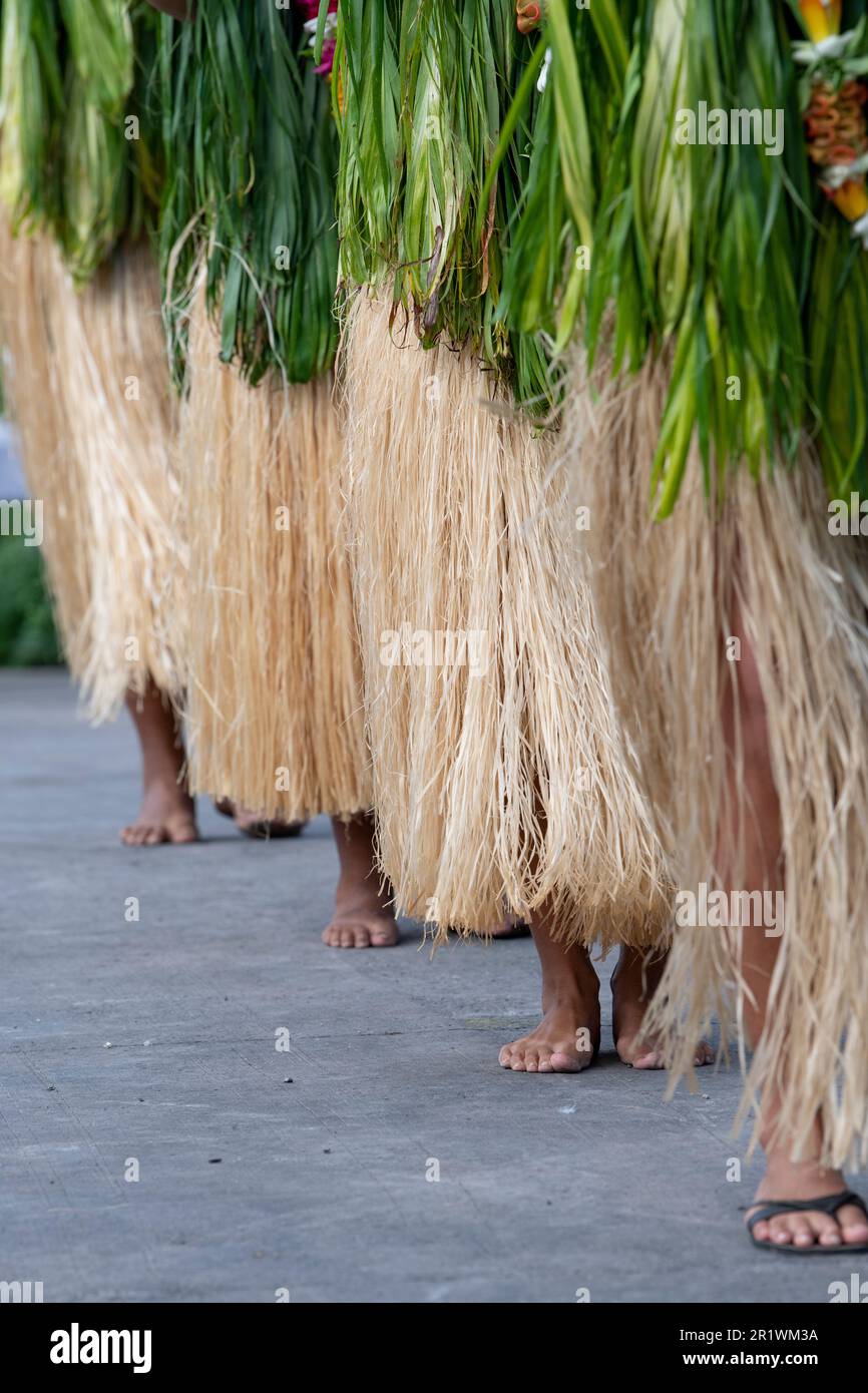 South Pacific, French Polynesia, Gambier Islands, Island of Mangareva ...