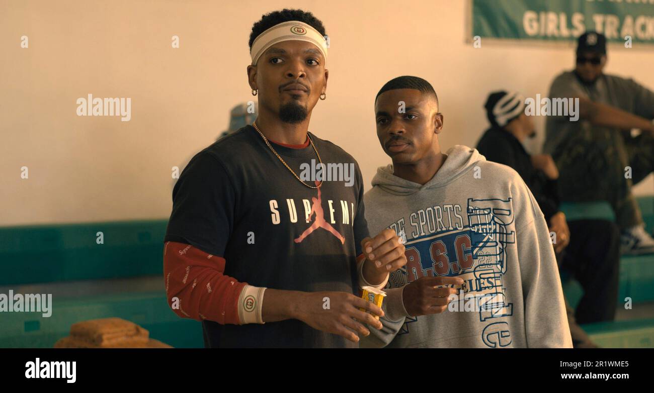 WHITE MEN CAN'T JUMP, from left: Myles Bullock, Vince Staples, 2023 ...