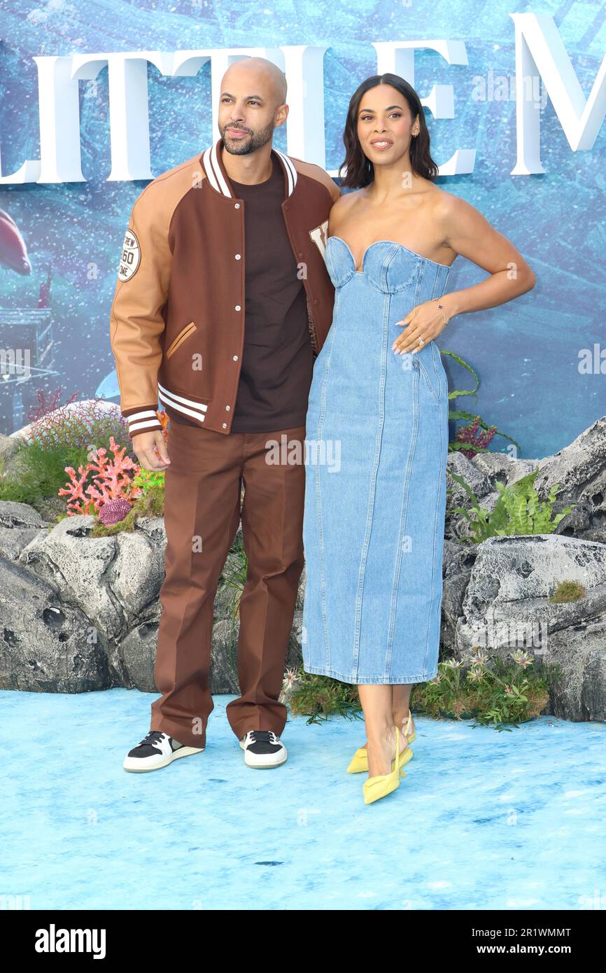 Rochelle Humes and Marvin Humes, The Little Mermaid - UK Premiere ...