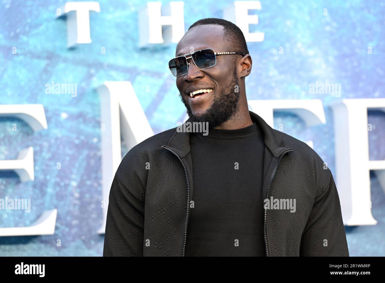 London, UK. 15th May, 2023. Stormzy attending the UK Premiere of the ...