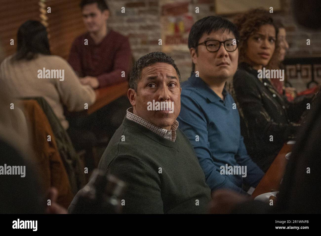 LUCKY HANK, from left: Oscar Nunez, Arthur Keng, Alvina August, The ...