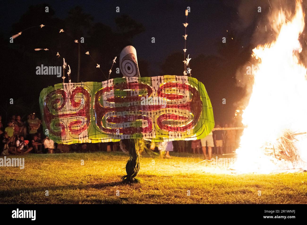 Papua New Guinea, New Britain Island, Rabaul, Baining. Traditional ...