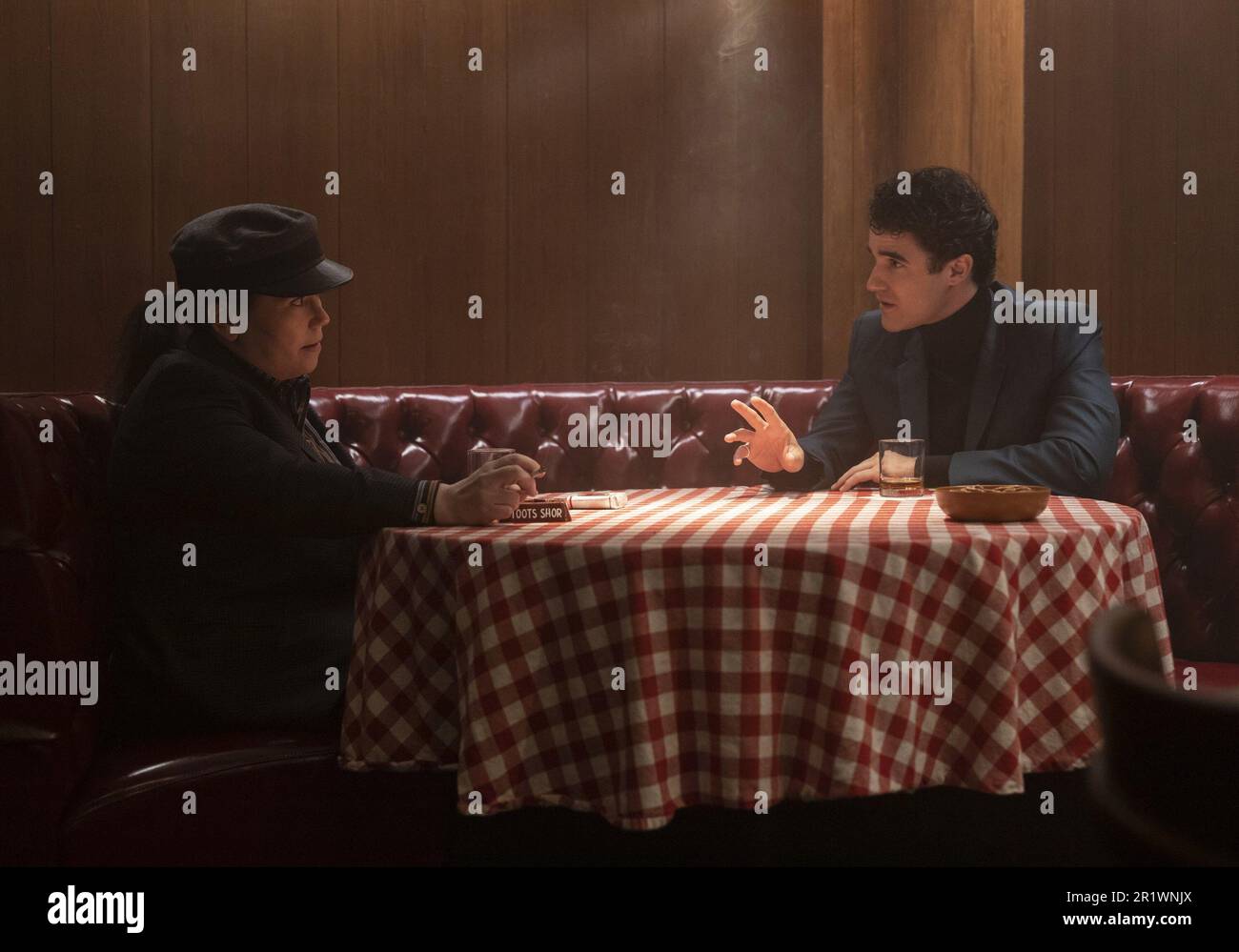 THE MARVELOUS MRS. MAISEL, from left: Alex Borstein, Darren Criss, 'The ...