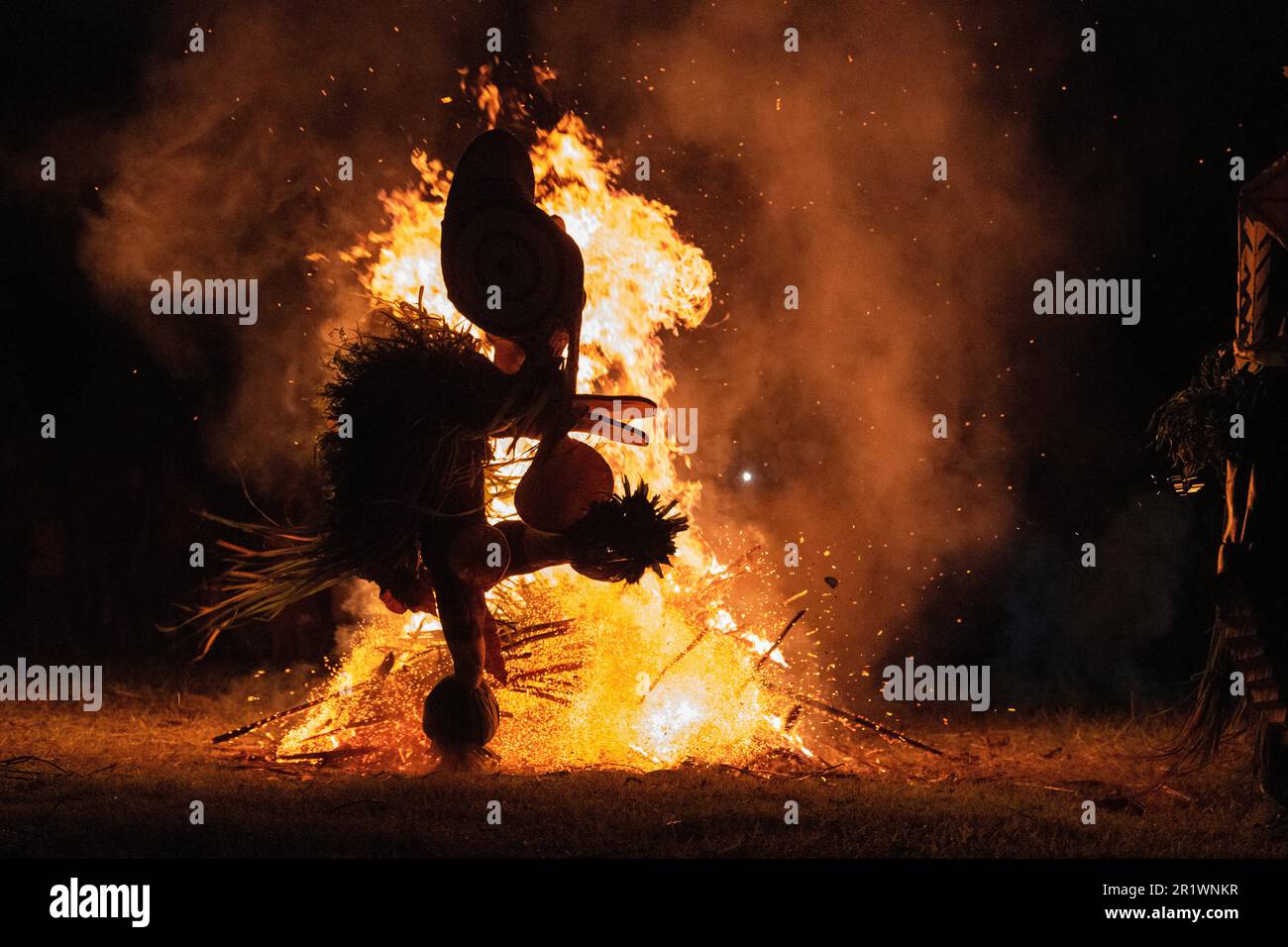 Papua New Guinea, New Britain Island, Rabaul, Baining. Traditional ...