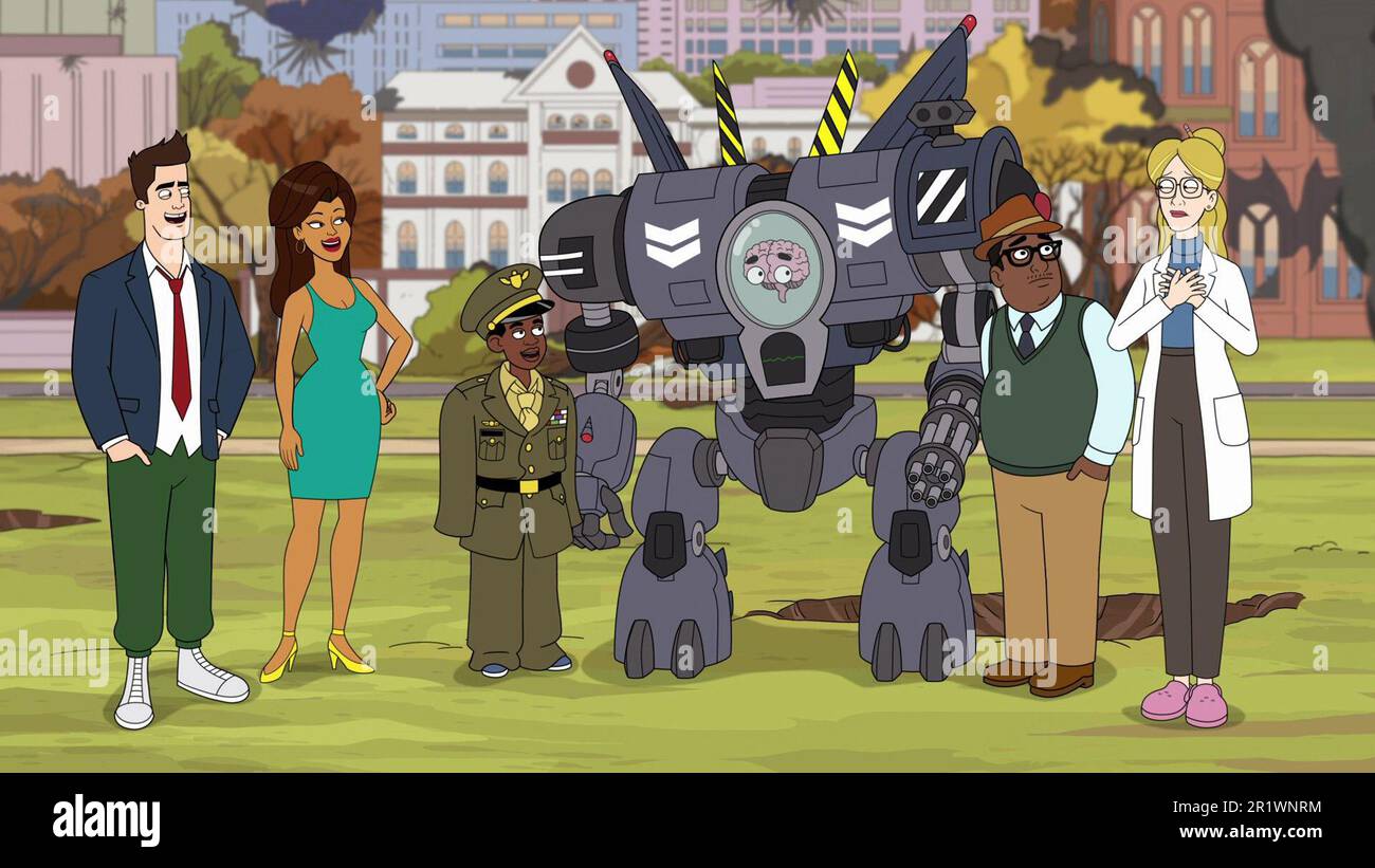 MULLIGAN, from left: Matty Mulligan (voice: Nat Faxon), Lucy Suwan ...