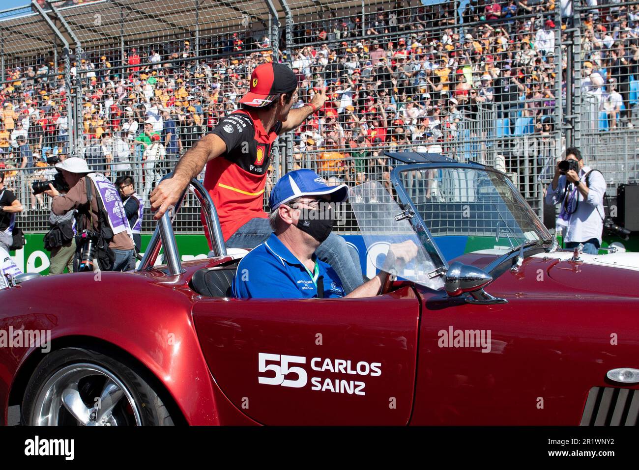 Drivers parade albert park hi-res stock photography and images - Alamy
