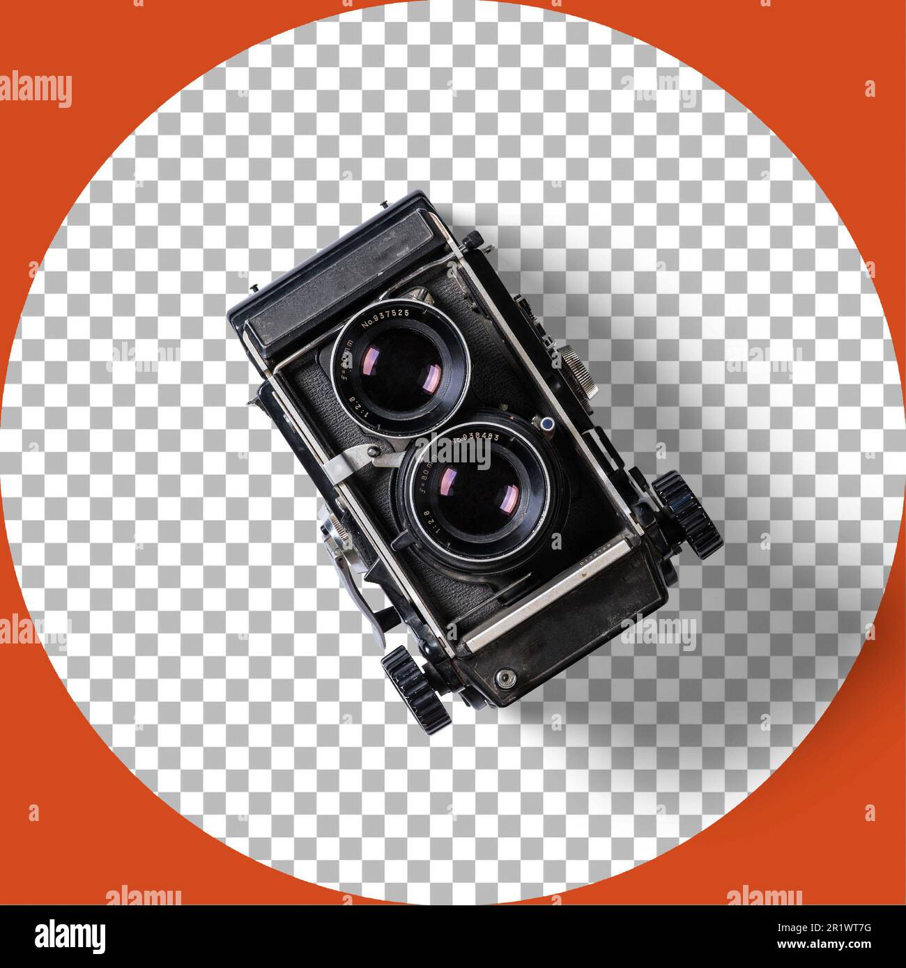 Close up view vintage analog camera isolated on transparent Stock Photo ...