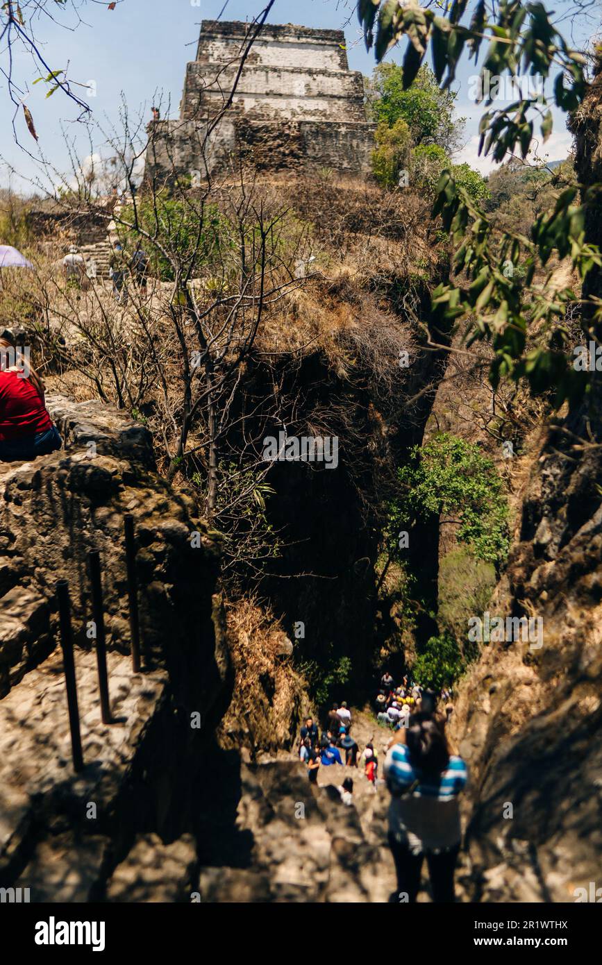 Tepozteco temple hi-res stock photography and images - Alamy