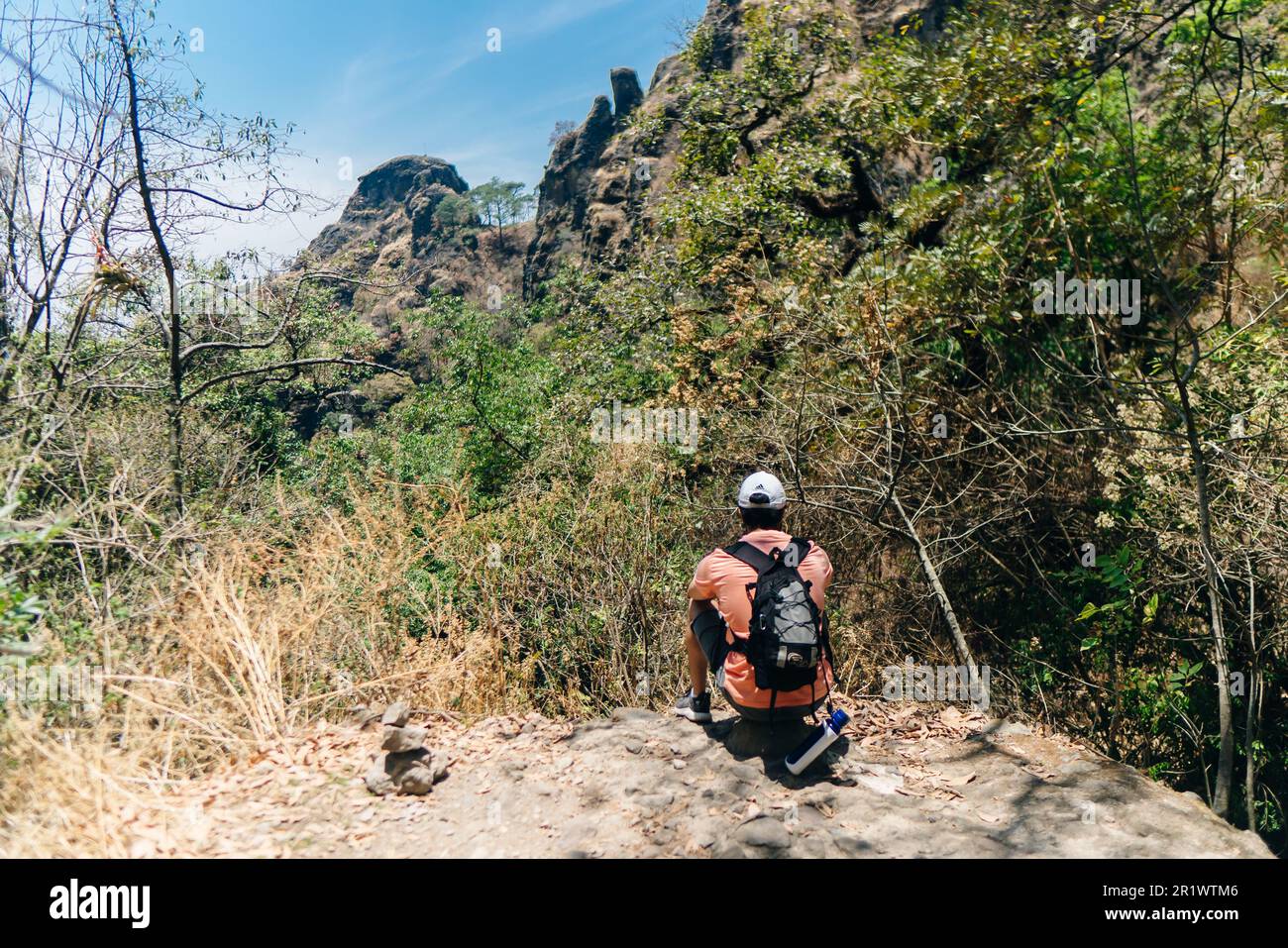 Tepozteco temple hi-res stock photography and images - Alamy