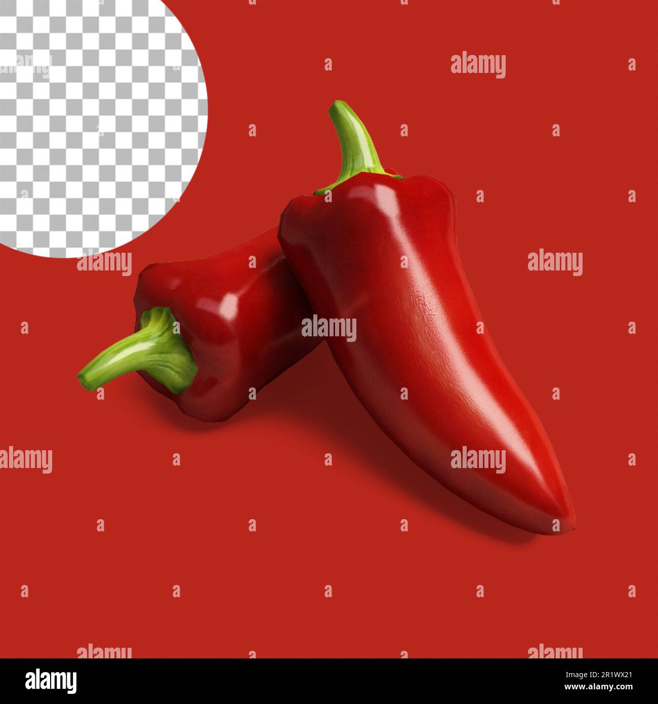 Red hot chilli for spicy concept assets design Stock Photo - Alamy