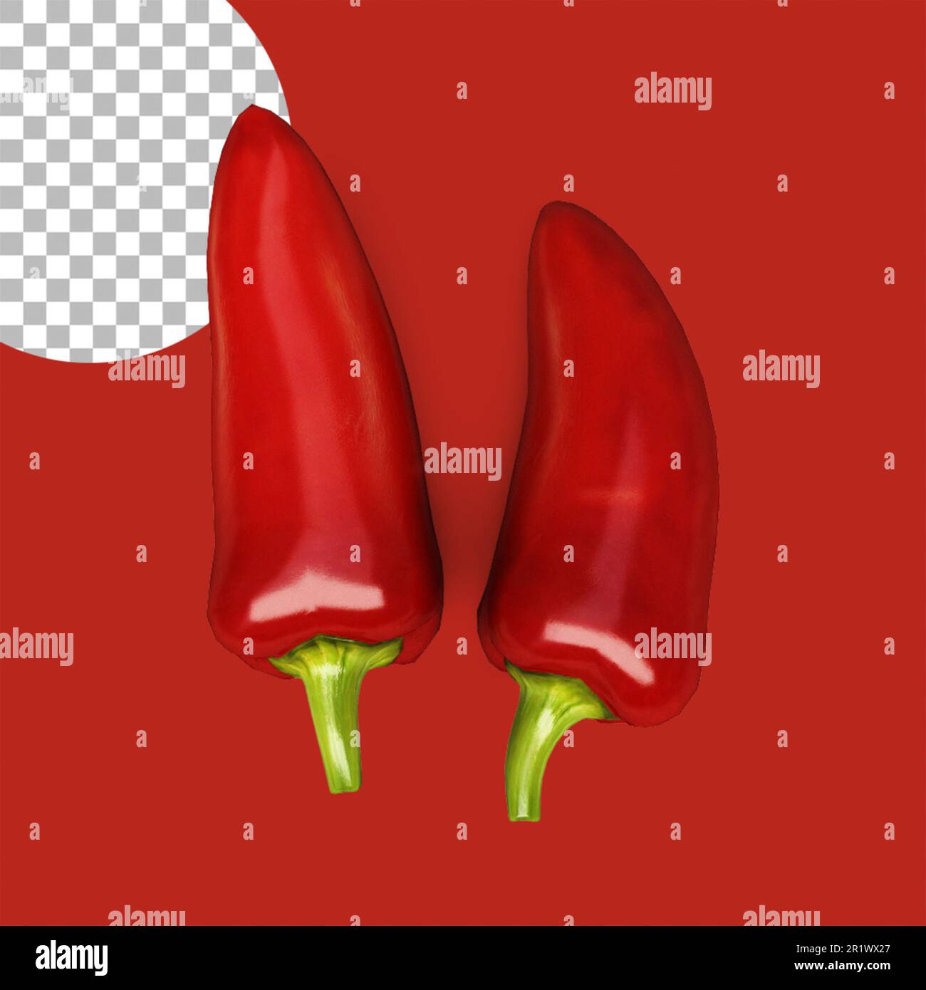 Red hot chilli for spicy concept assets design Stock Photo - Alamy