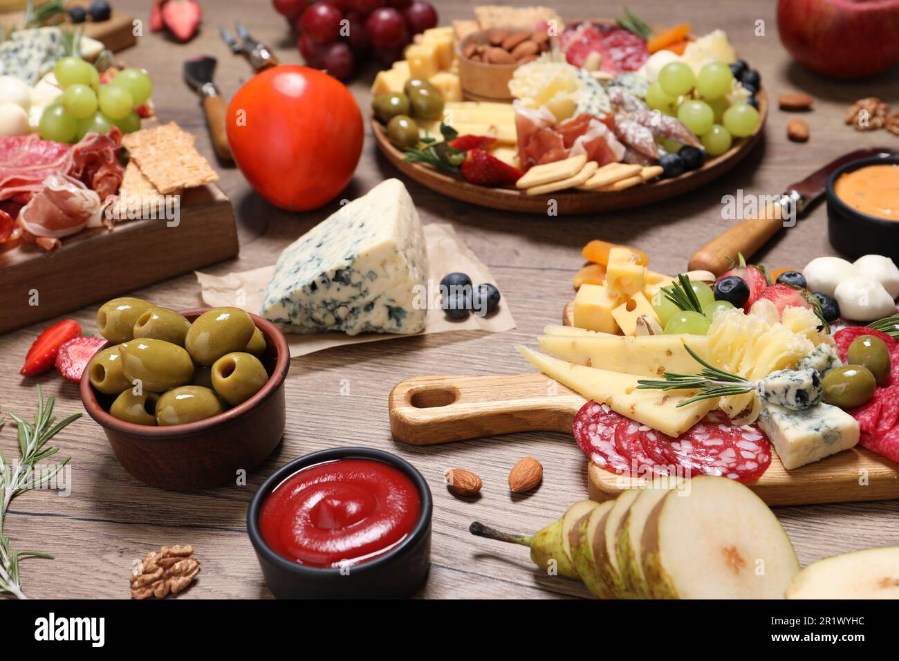 Many appetizers hi-res stock photography and images - Alamy