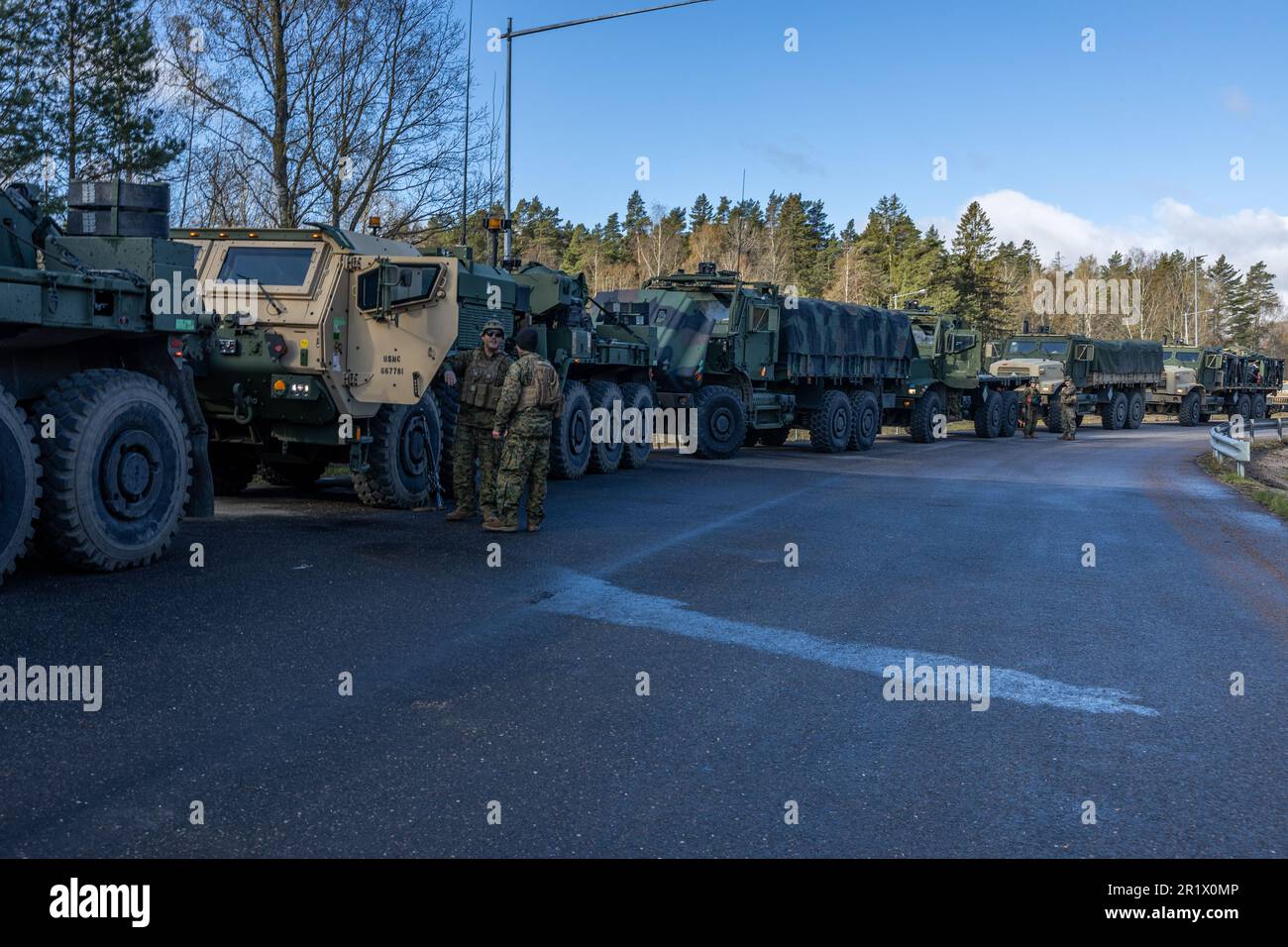 U.S. Marines with Combat Logistics Battalion 2, Combat Logistics ...