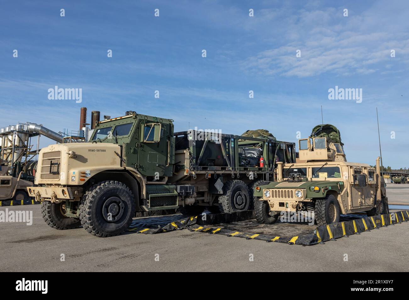 U.S. Marines with Combat Logistics Battalion 2, Combat Logistics ...