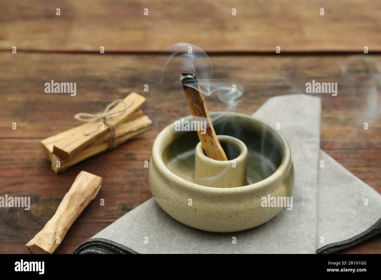 Palo santo sticks bowl hi-res stock photography and images - Alamy