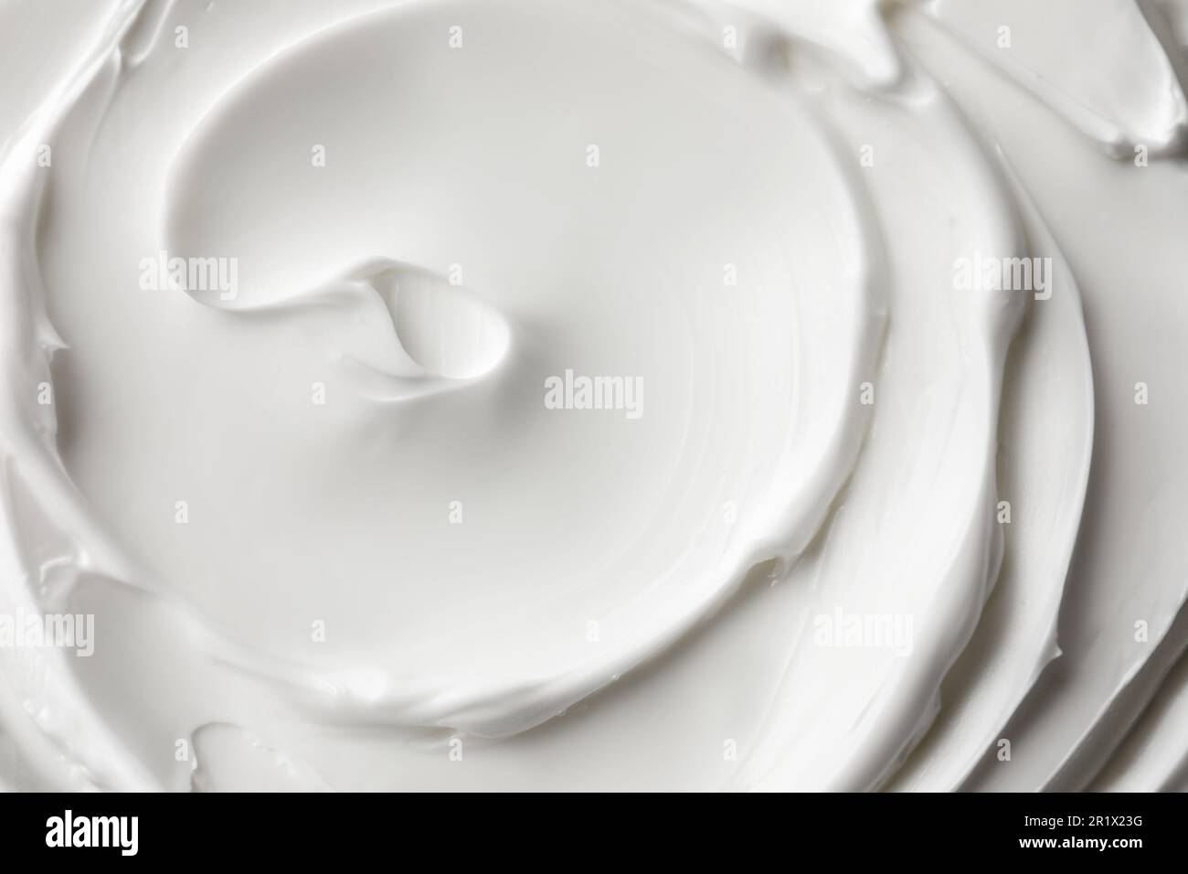 Texture of white face cream as background, top view Stock Photo - Alamy