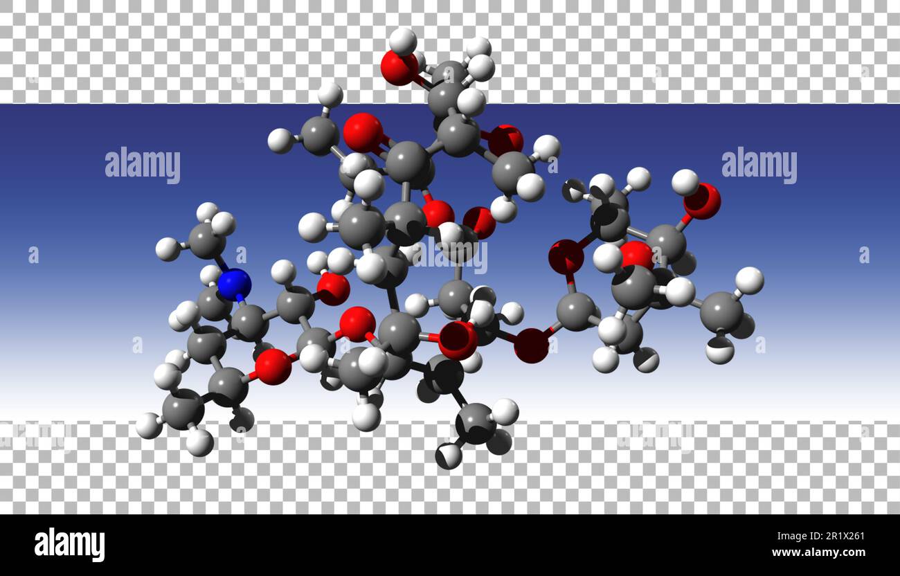 Concept of molecule 3D rendering with transparent background Stock ...