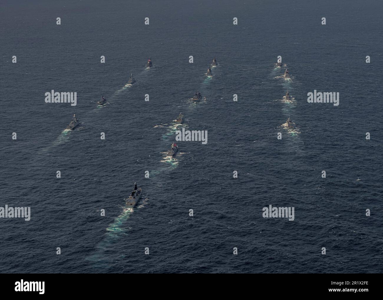 The Arleigh Burke-class guided-missile destroyer USS Oscar Austin (DDG ...