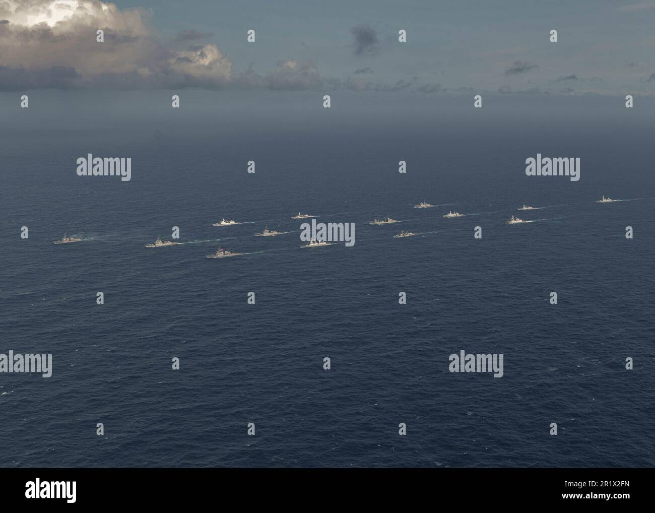 The Arleigh Burke-class guided-missile destroyer USS Oscar Austin (DDG ...