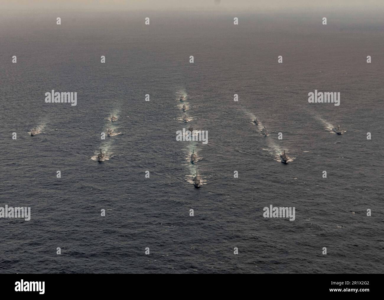 The Arleigh Burke-class guided-missile destroyer USS Oscar Austin (DDG ...