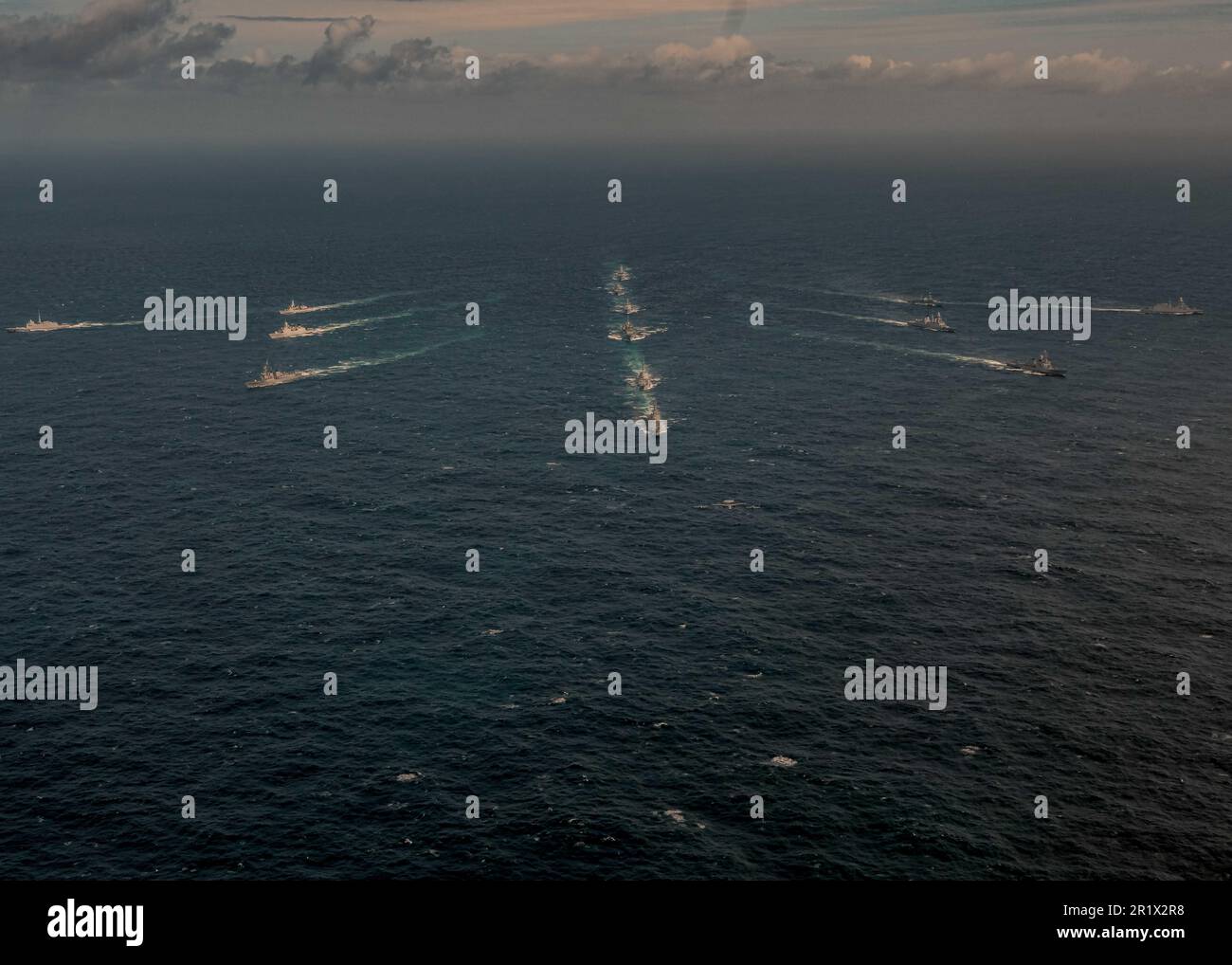 The Arleigh Burke-class guided-missile destroyer USS Oscar Austin (DDG ...