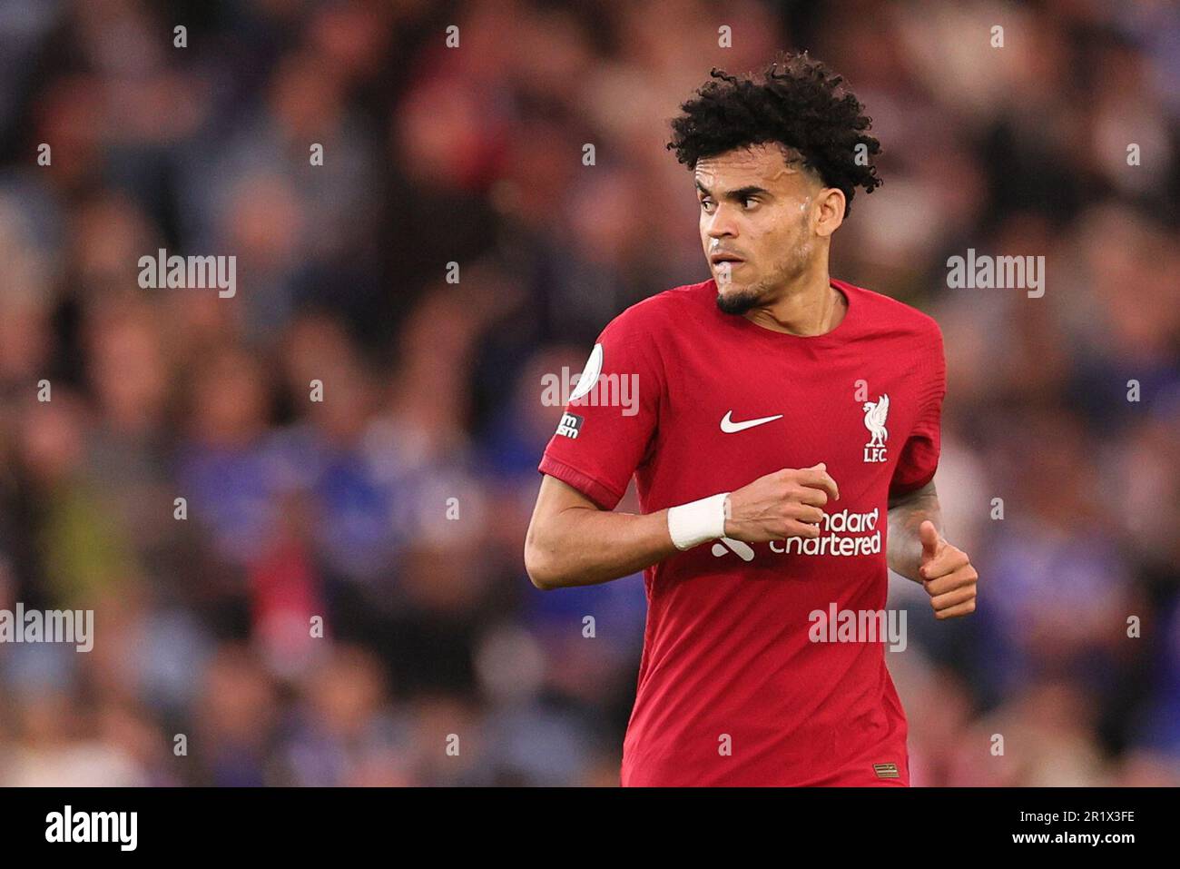 Luis diaz of liverpool looks on hi-res stock photography and images - Alamy