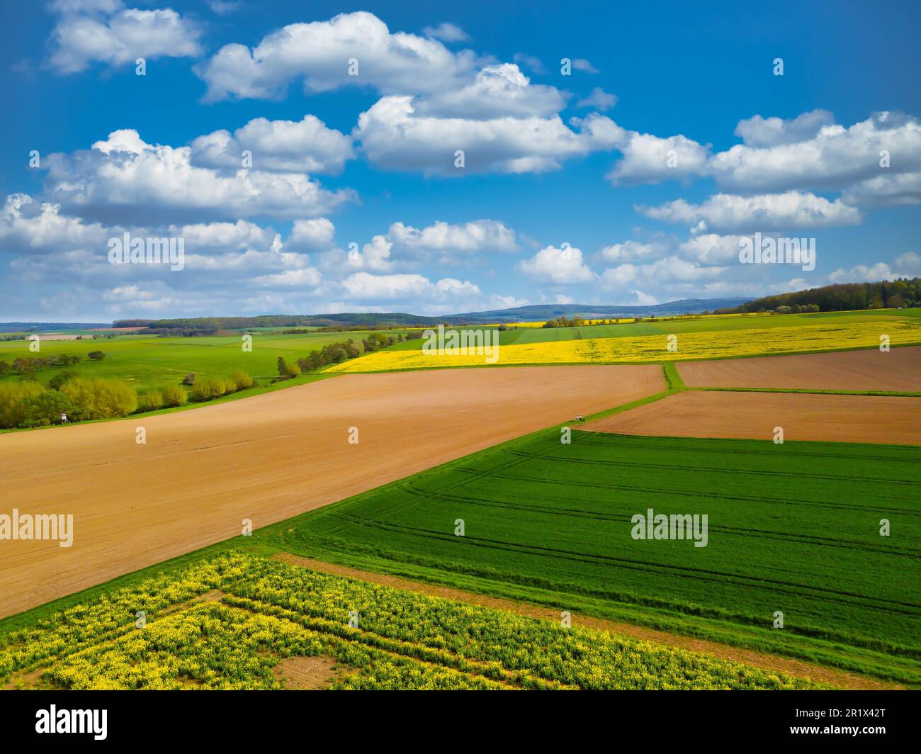 Aerial photo hesse hi-res stock photography and images - Alamy