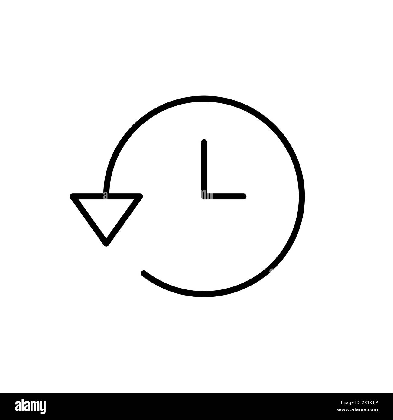 History icon vector. recent event history Stock Vector Image & Art - Alamy