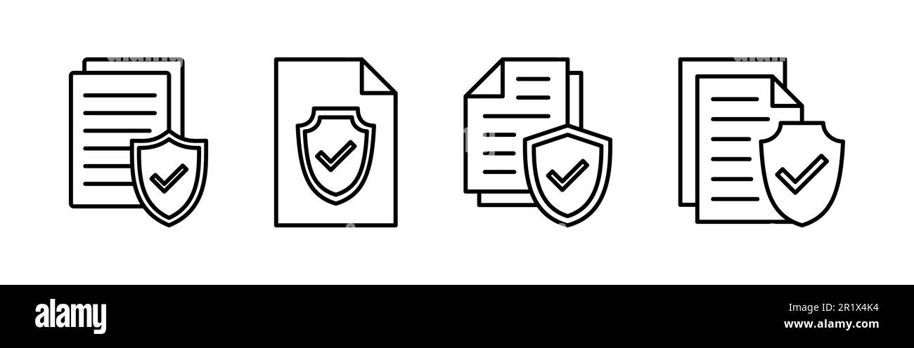 Insurance icon vector. insurance symbol vector Stock Vector Image & Art ...