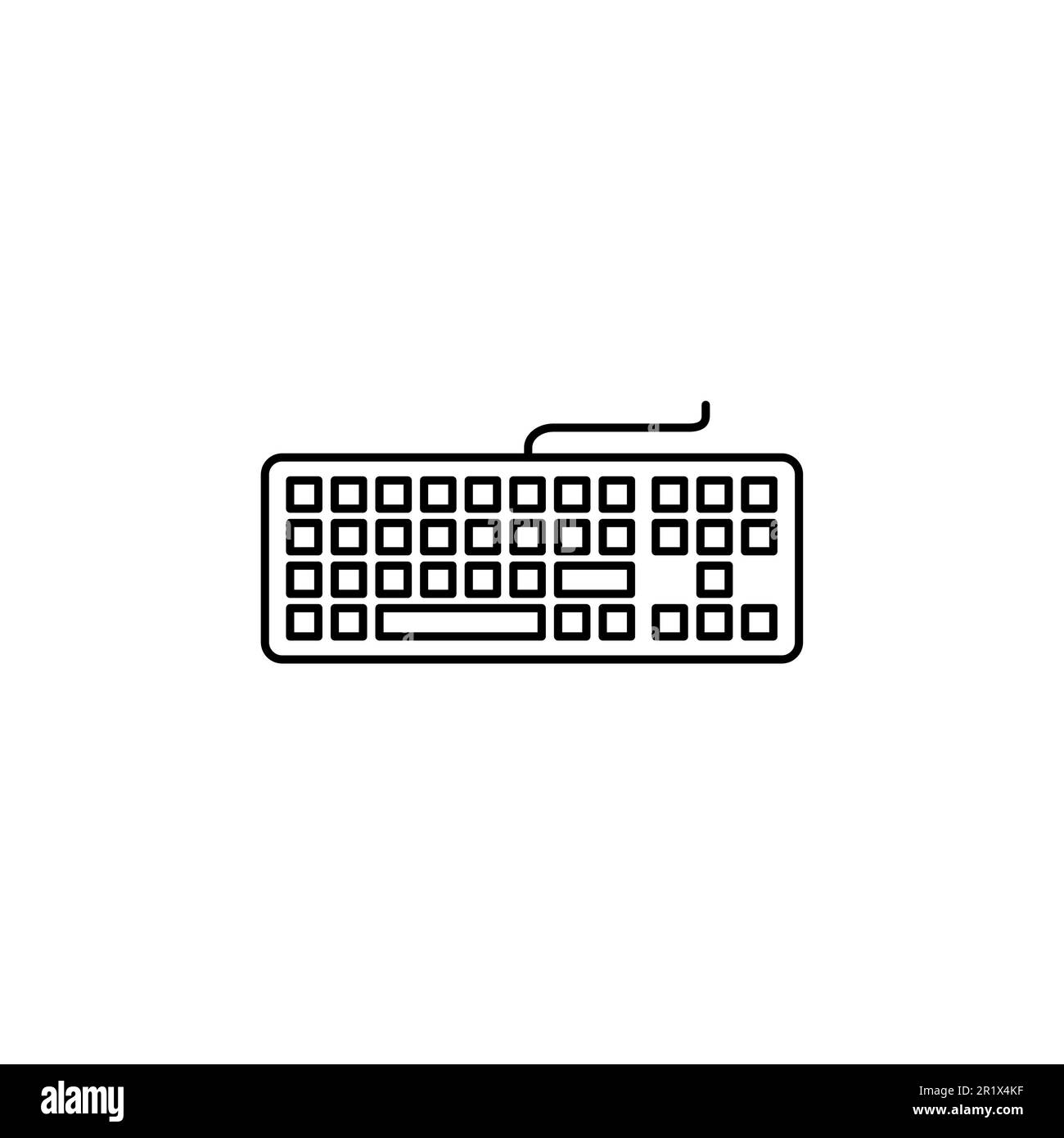 Keyboard icon vector. keyboard vector symbol Stock Vector Image & Art ...