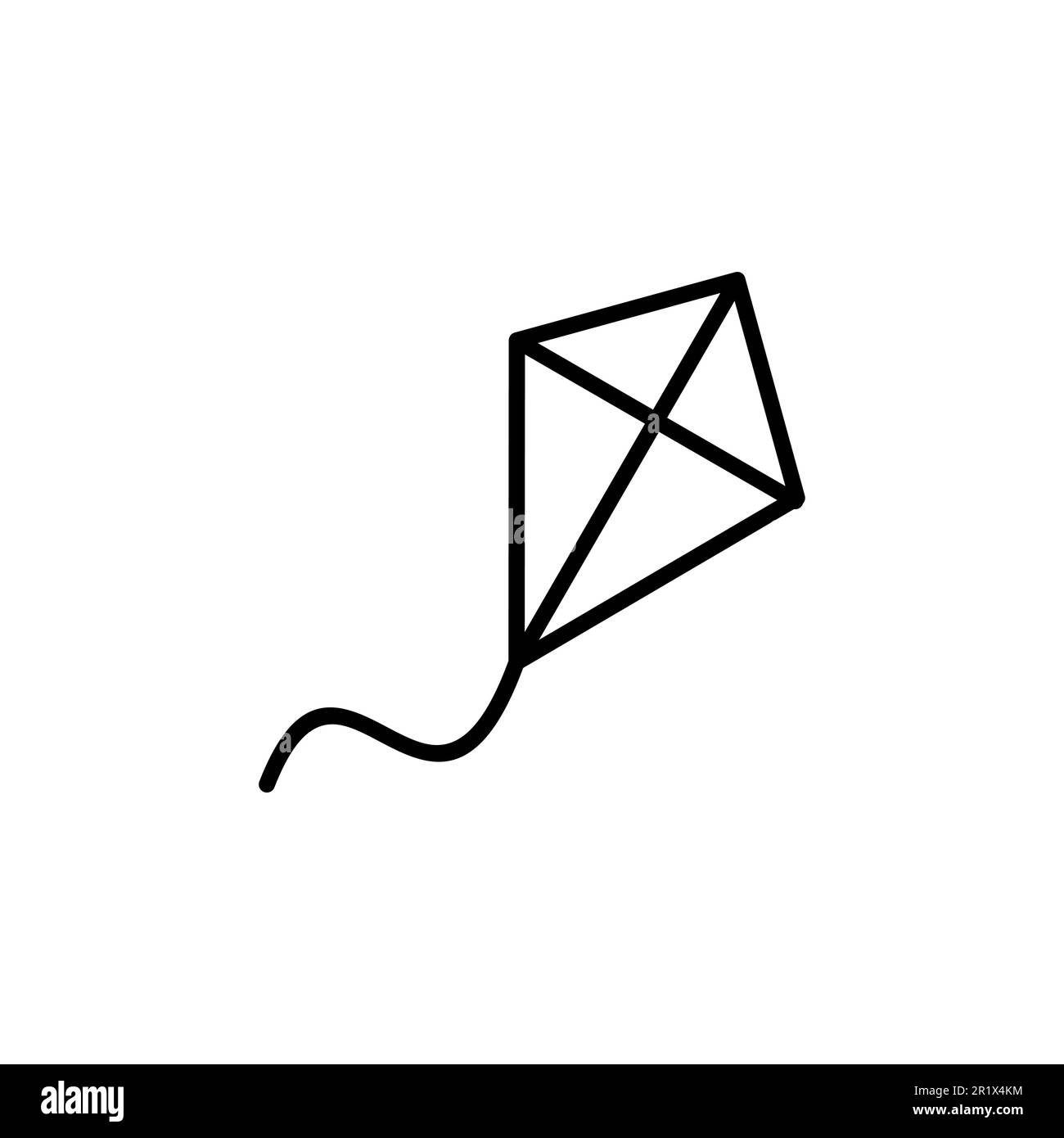 Kite icon vector. kite vector icon Stock Vector Image & Art - Alamy