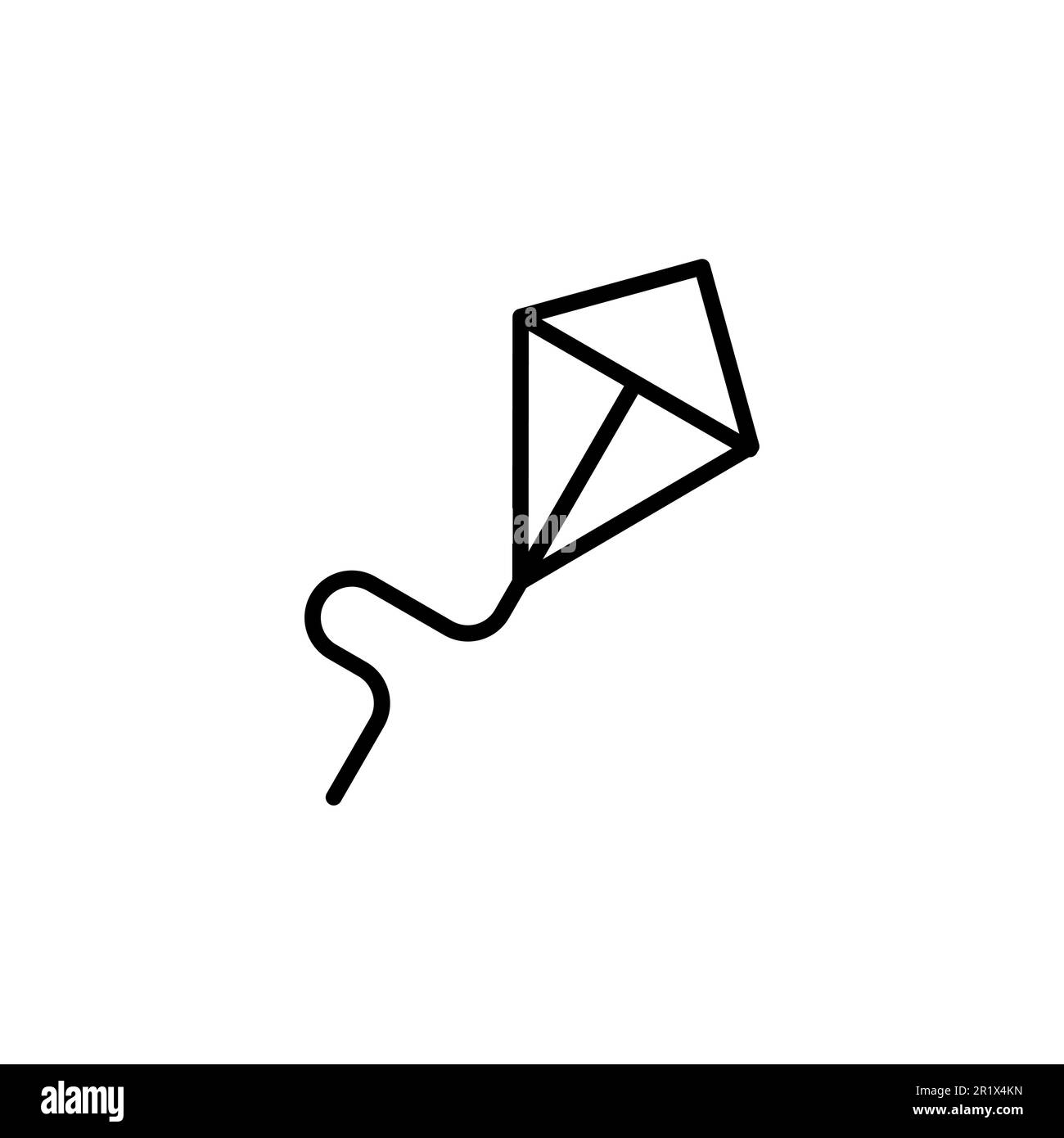 Kite icon vector. kite vector icon Stock Vector Image & Art - Alamy