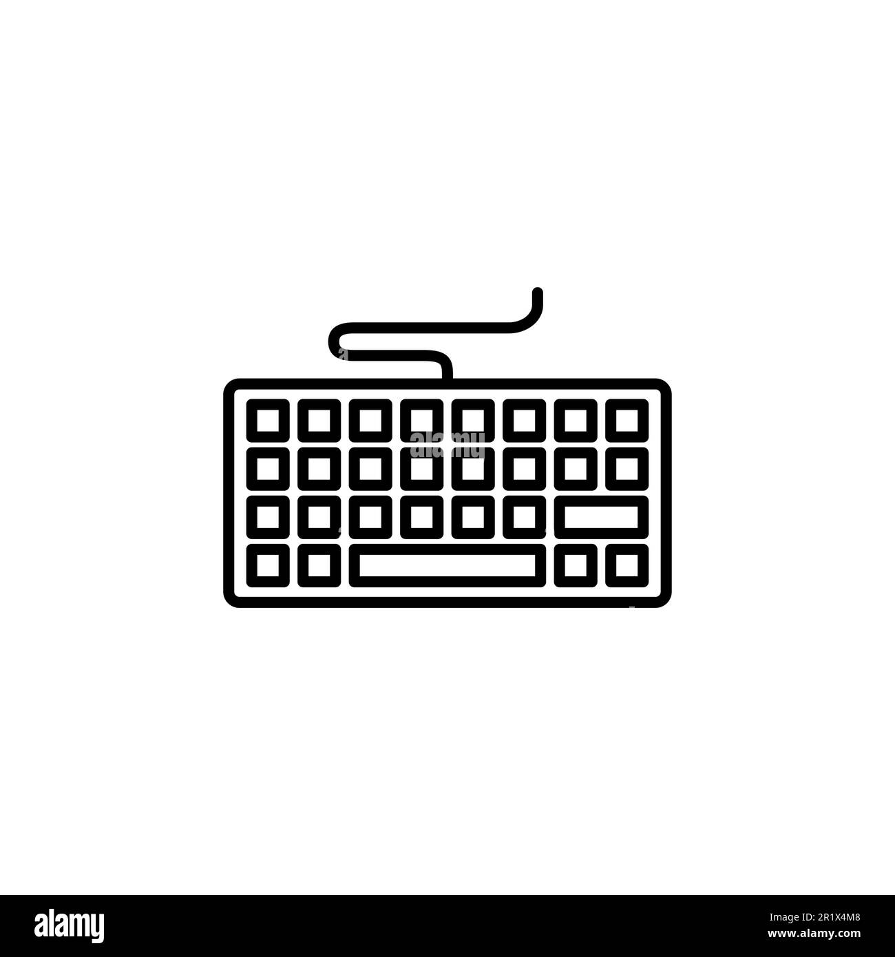 Keyboard icon vector. keyboard vector symbol Stock Vector Image & Art ...