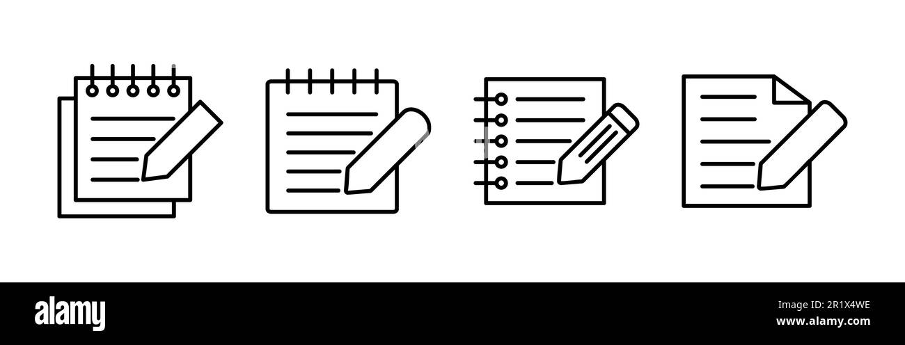 Note icon vector. notepad icon vector Stock Vector Image & Art - Alamy Note icon vector. notepad icon vector Stock Vector Image & Art - Alamy