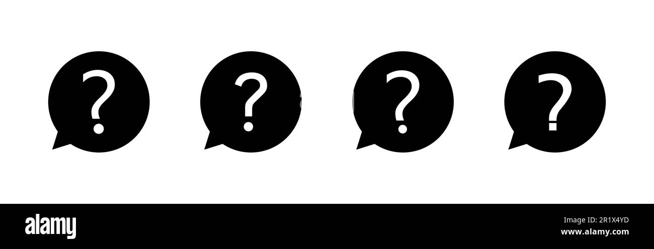 Question icon vector. question mark icon vector Stock Vector Image ...