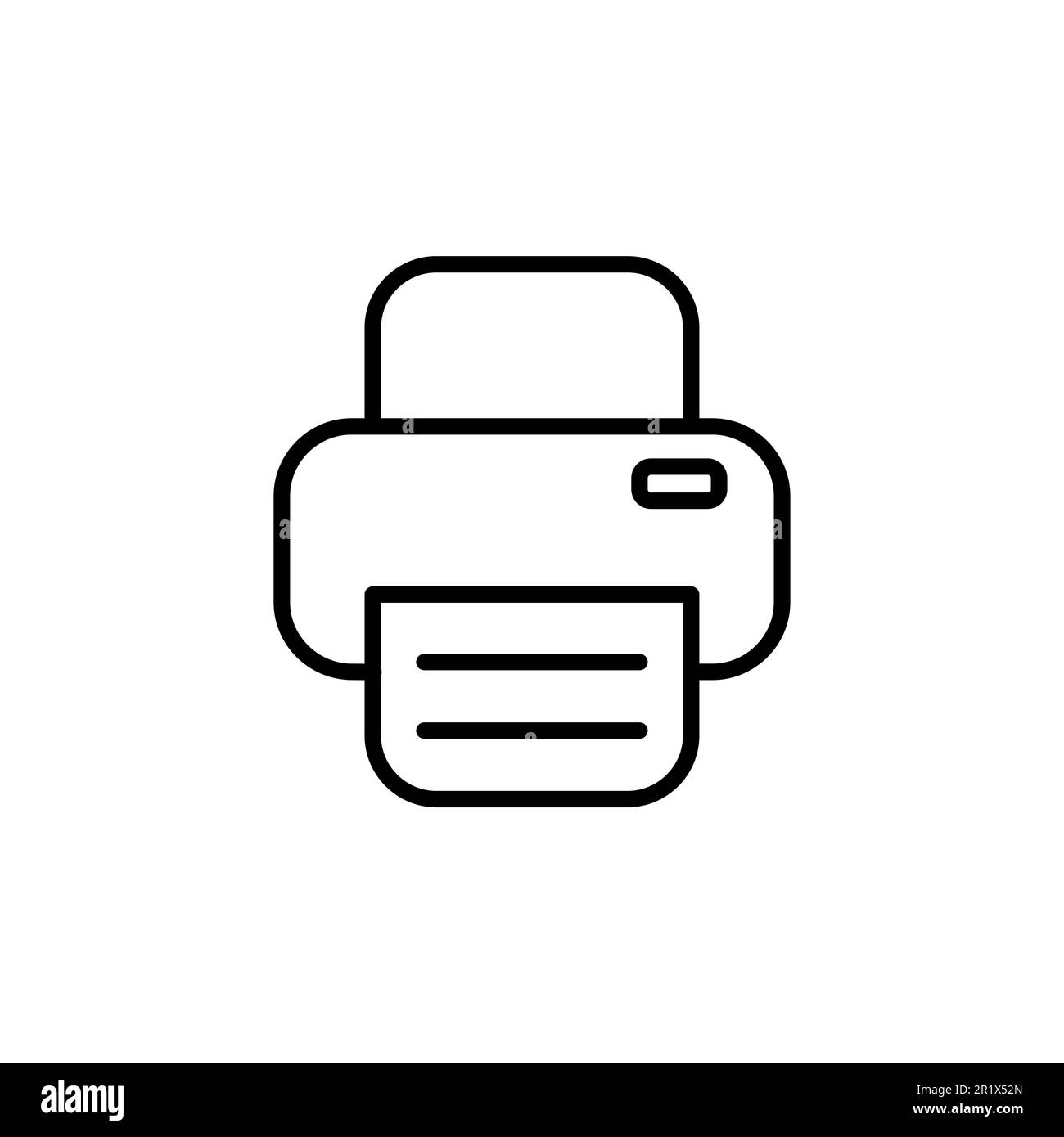 Print icon vector. printer icon vector Stock Vector Image & Art - Alamy