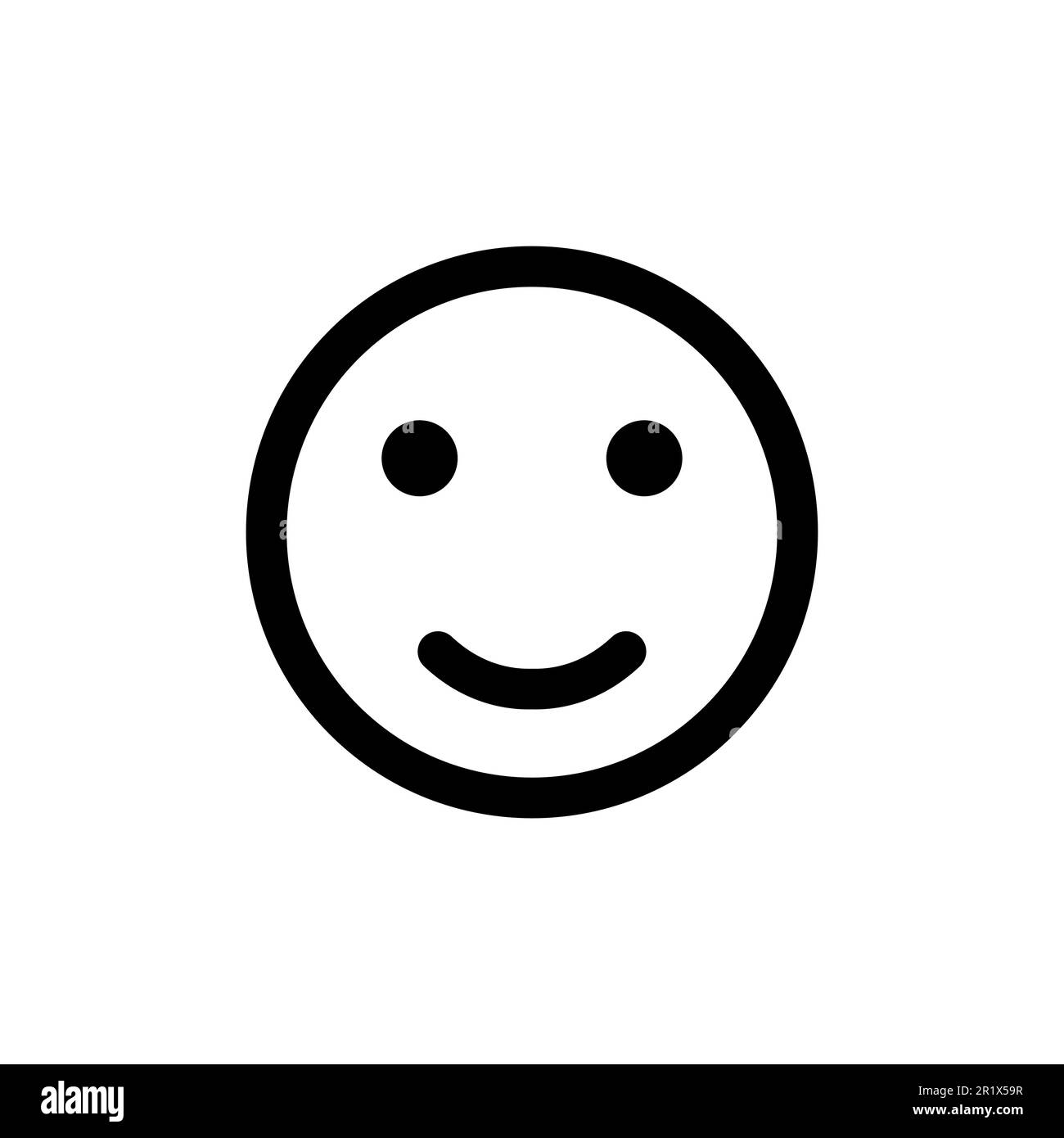 Smile Icon Black And White