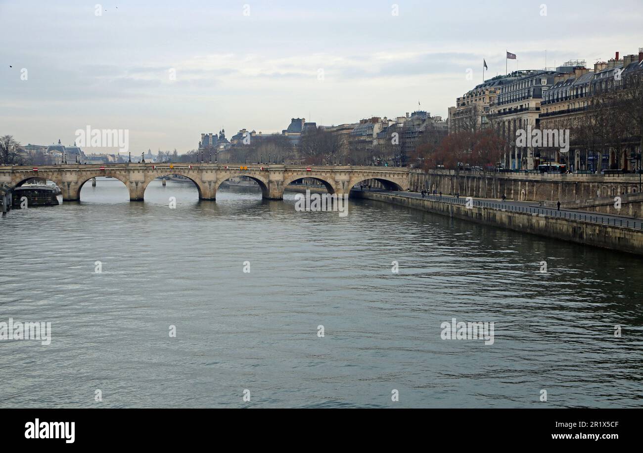View at Pont Neuf - Paris, France Stock Photo - Alamy