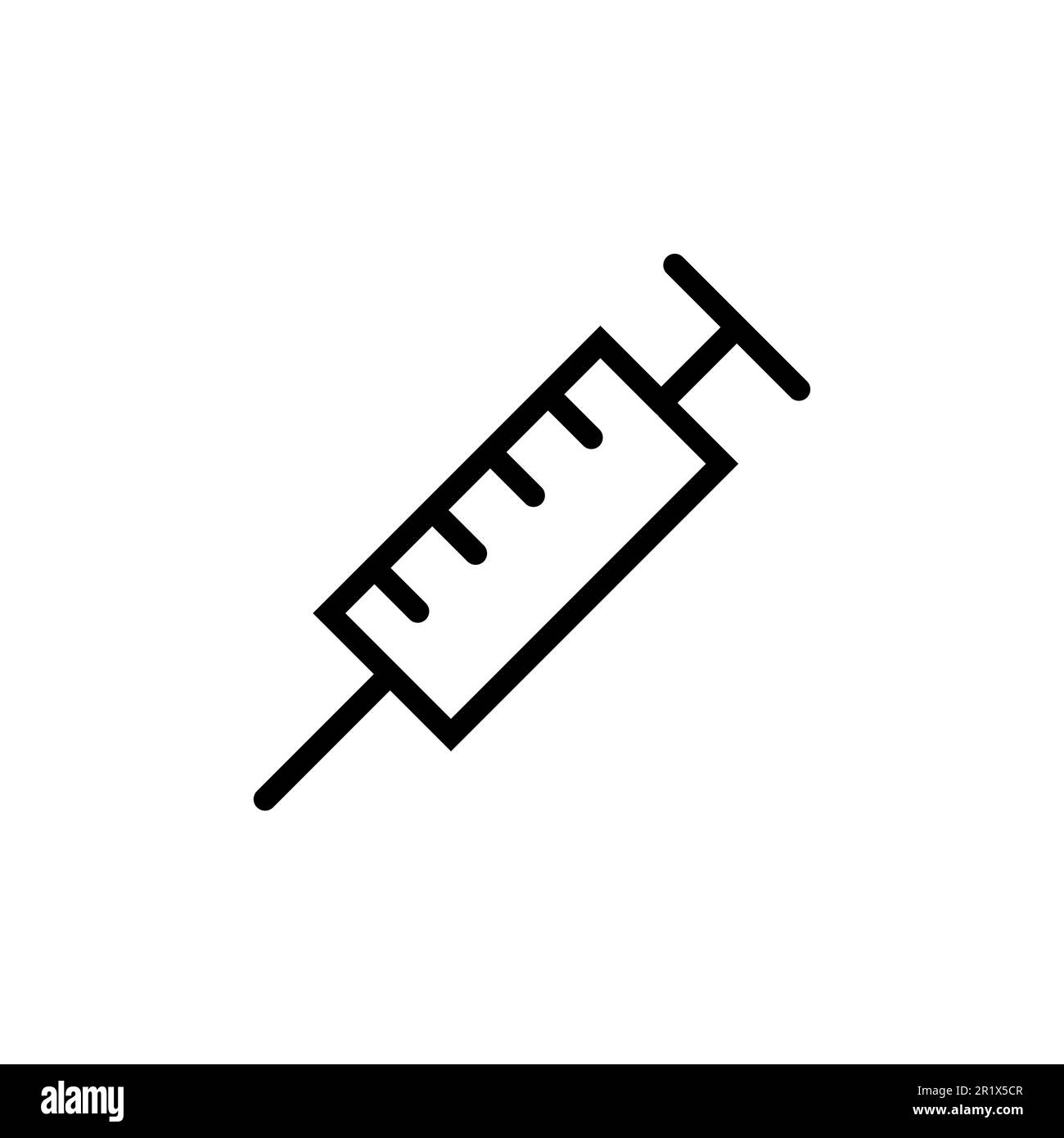 Syringe icon vector. injection icon vector Stock Vector Image & Art - Alamy