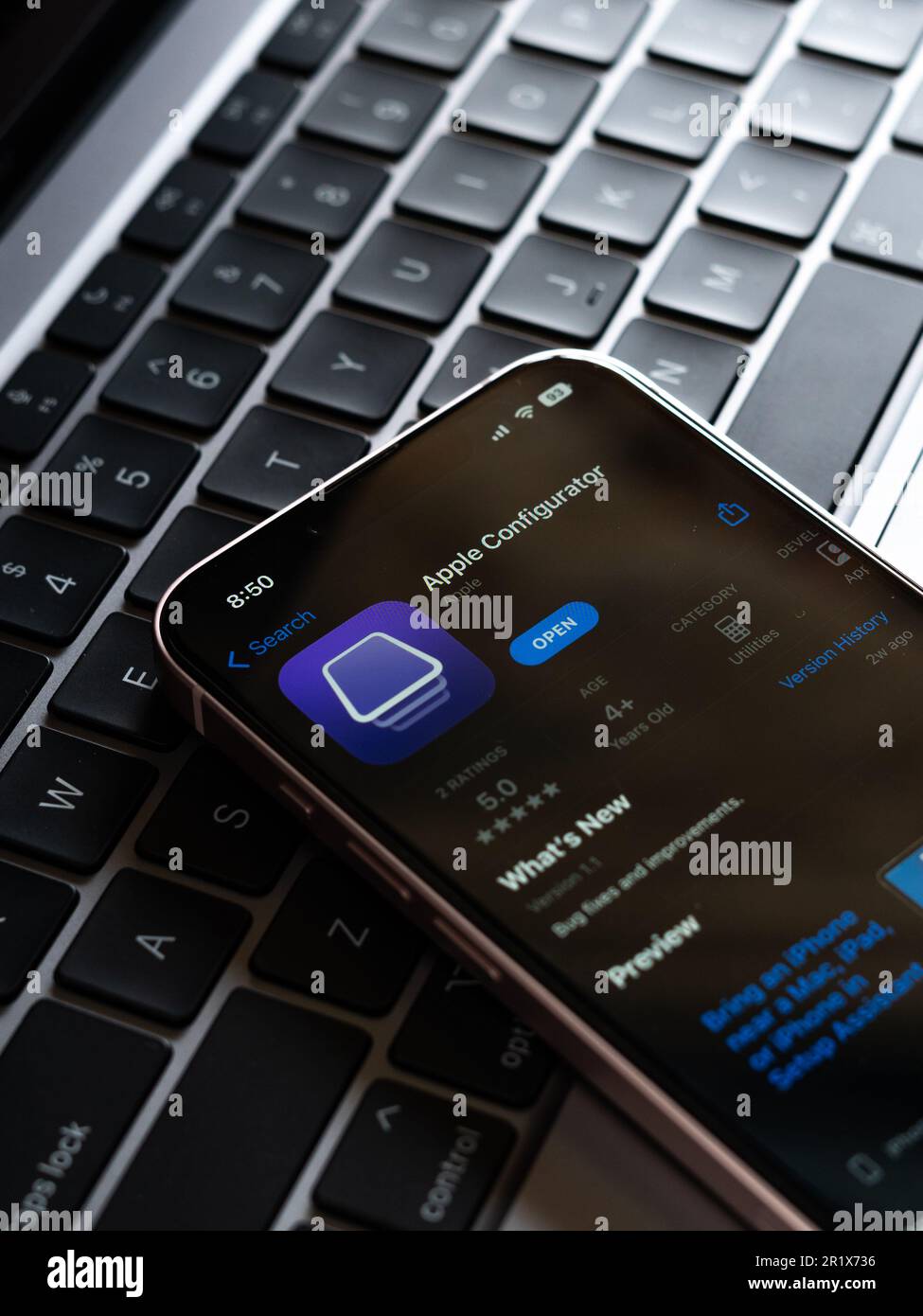 Apple configurator logo hi-res stock photography and images - Alamy