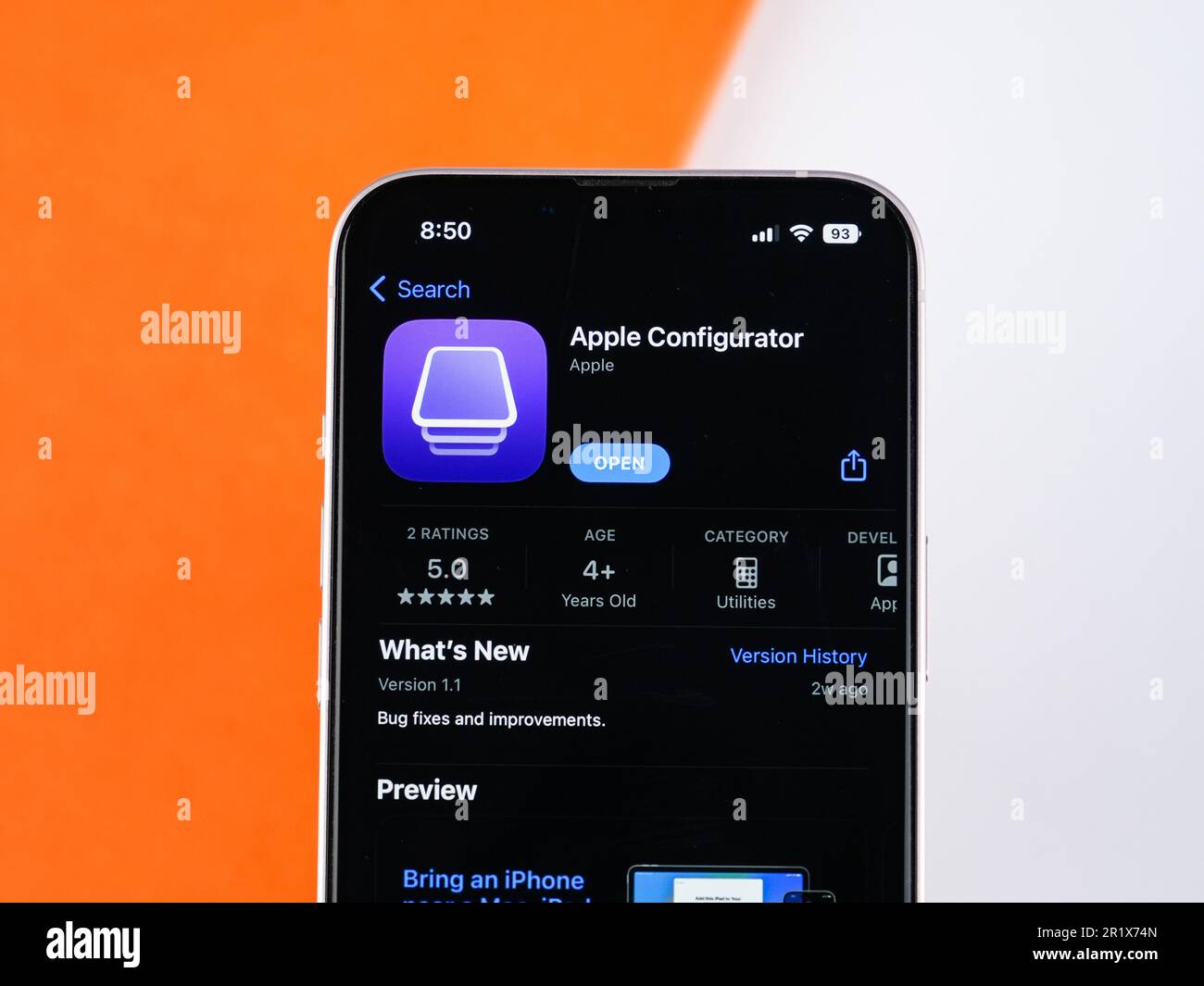 Apple configurator logo hi-res stock photography and images - Alamy