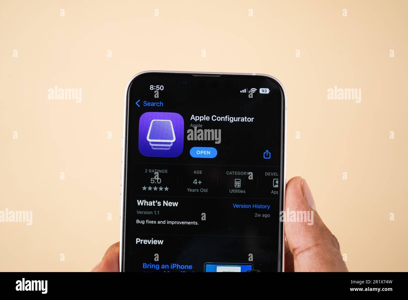 Apple configurator logo hi-res stock photography and images - Alamy