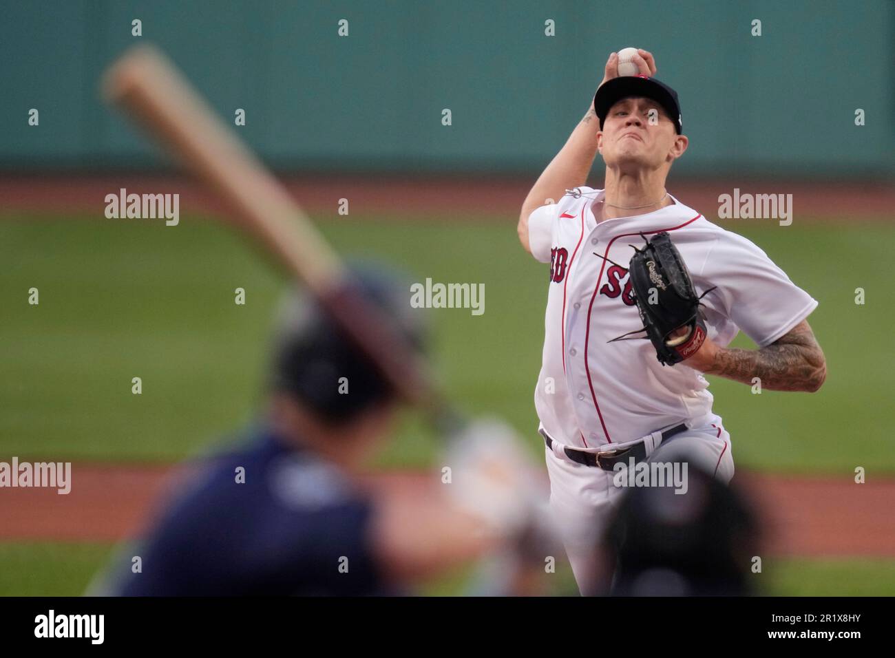 Boston Red Sox starting pitcher Tanner Houck during a baseball game at ...