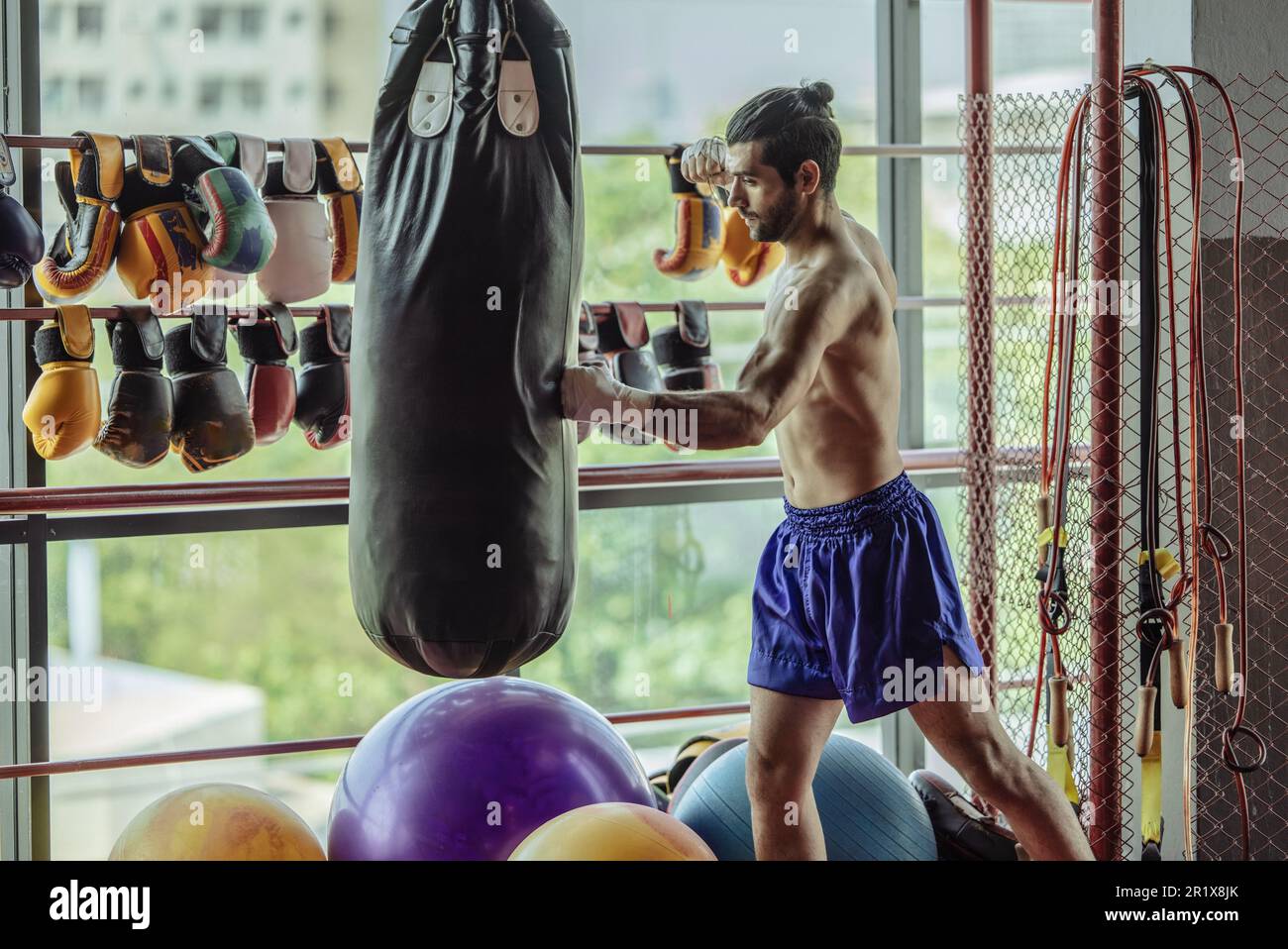 Boxers at the professional level routinely train by punching and ...